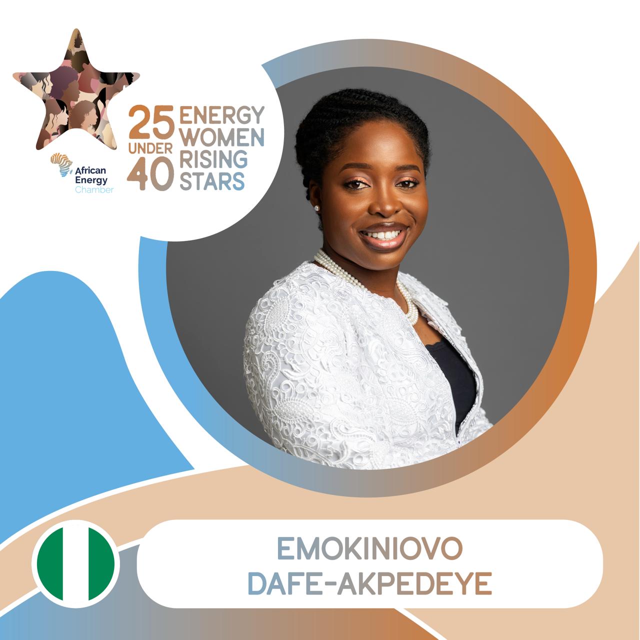 25 Under 40 Energy Women Rising Stars: Emokiniovo Dafe-Akpedeye ...